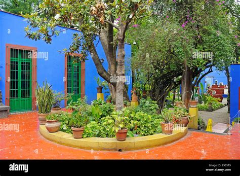 Frida Kahlo Museum Also Casa Azul Historic Colonial District Of