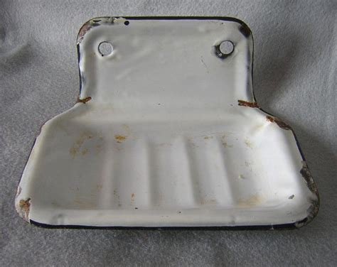 Antique Agateware Wall Mount Soap Dish Bathroom Or Kitchen Etsy