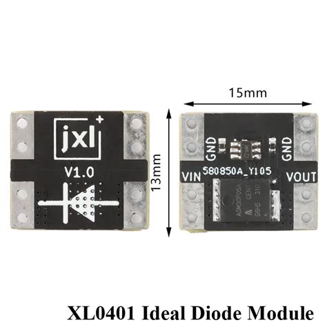 Xl0401 Ideal Diode Module Simulation Ideal Diode Rectifier 3v 26v 5 5mΩ Low Internal Resistance