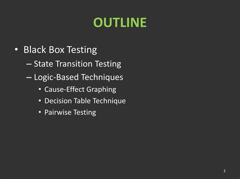 Solution Lect 11 Black Box Testing Types Studypool