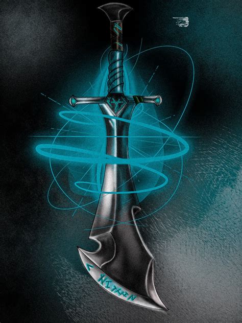 Artstation Digital Art Sword