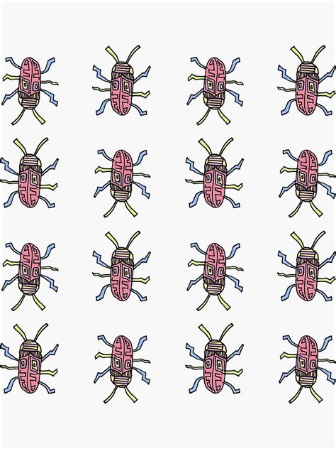 The Aesthetic Roach Sticker By Astrayfloret Redbubble