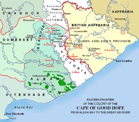 Conflict In The Eastern Cape The British Empire