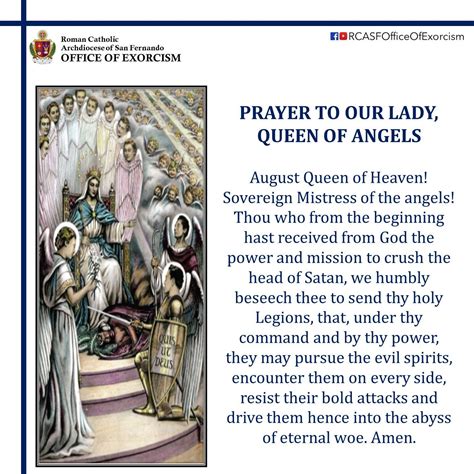 Mary Queen Of The Angels Feast Day August 2 Prayer To Our Lady