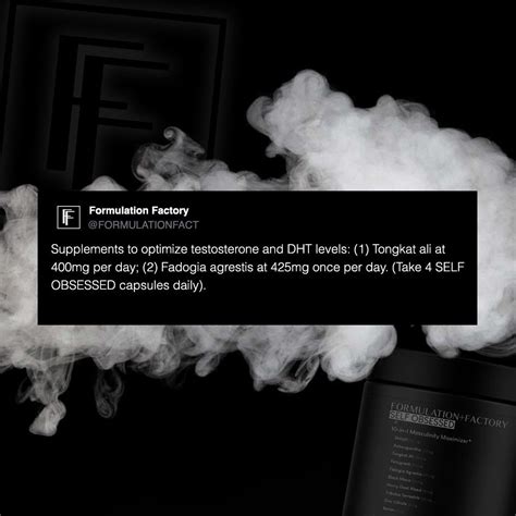 Formulationfactory On Linkedin Optimize Testosterone And Dht Levels