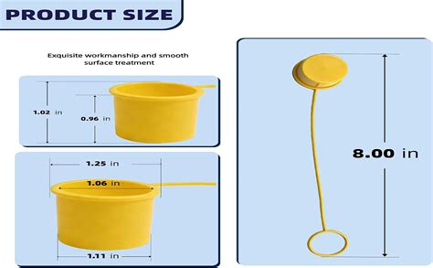 Duomimile 107 371 Tethered Dust Cover For Eyewash Station