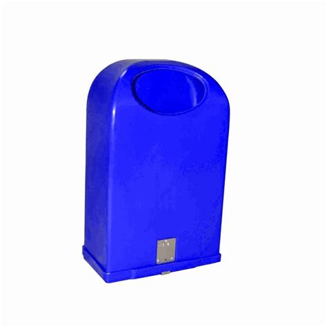 Refuse Bin Pole Bin Bottom Discharge Bin 50l 42 X 27 X 63 Cm Lb063 Medq Clinic Supplies