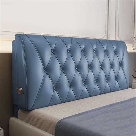 Zzyy Soft Faux Leather Upholstered Full Headboard Tufted