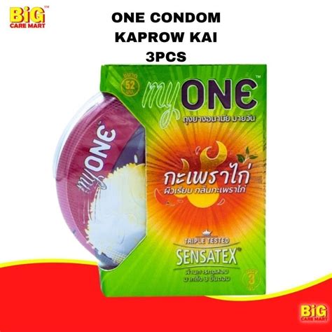 One Condom Krapow Kai Thai Special Krapow Kai 3pcs Shopee Malaysia