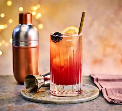 Sloe Gin Fizz Recipe Bbc Good Food