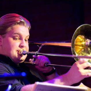 The Jazz Trombonist Roman Sladek Plays A Traditional Slide Trombone