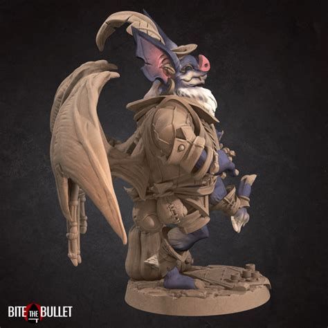 3d Printable Marcia The Batfolk Puppeteer By Bite The Bullet