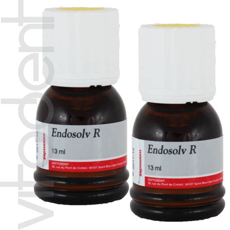 Эндосольв R Endosolv R Septodont для распломбирования каналов 13мл Продукция Вітадент