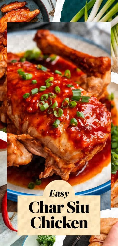 Easy Char Siu Red Chicken Recipe Saigon Supper