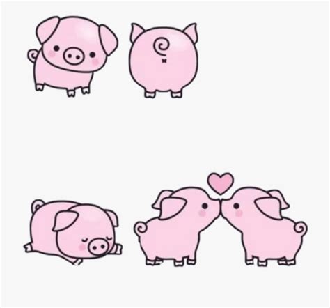 How To Draw A Cute Pig