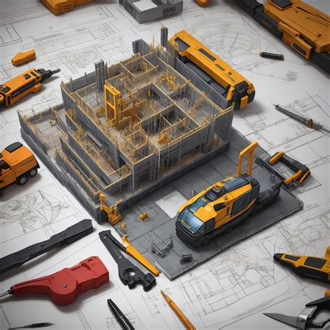 Premium Photo Construction Industry And Engineering