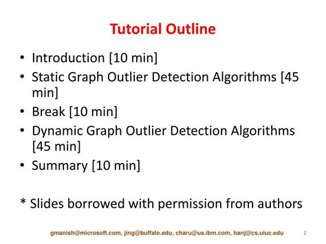 Ppt Outlier Detection For Graph Data Powerpoint Presentation Free
