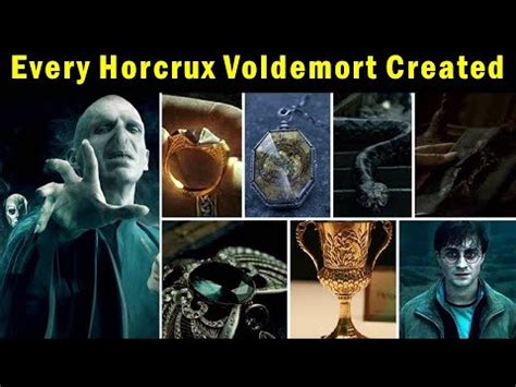 How Voldemort Created His Every Horcruxes Entire Timeline Explained