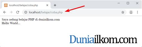 Tutorial Belajar Php Part 5 Cara Menjalankan File Php Dengan Xampp