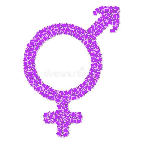 Símbolo De La Identidad Del Transexual Stock De Ilustración