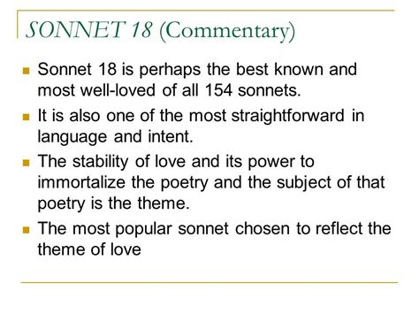 Sonnet 18 By William Shakespeare Ppt Video Online Download