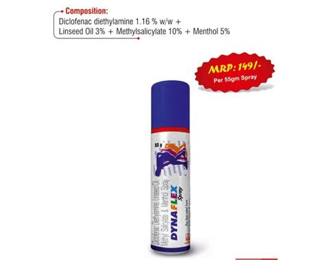 Dynaflex Spray 55gm At ₹ 149 Kanpur West Kanpur Id 2855428941930