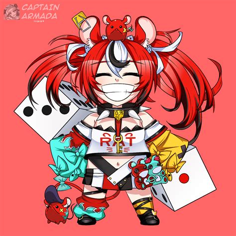 Holopromise Chibi Hako Baelz By Captainarmada On Deviantart