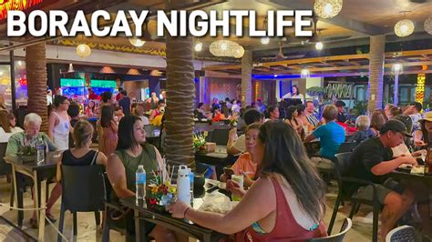 Boracay Nightlife 4k Night Scenes At Boracay White Beach Station 3 2