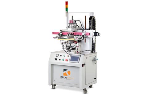 Dt 400s Servo Semi Auto Container Screen Printing Machine