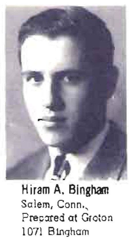 Hiram Anthony Bingham 1935 2008 Find A Grave Memorial