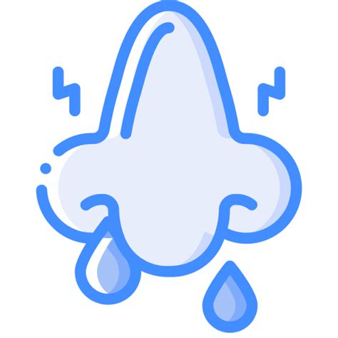Nose Bleeding Basic Miscellany Blue Icon