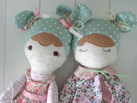 Dressed Doll Lola And Ruby Rag Doll Soft Toy Etsy