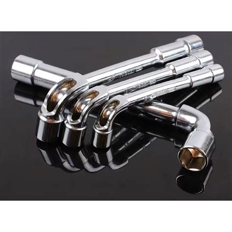 Tool 8mm 10mm 12mm L Shaped Perforation Wrench Milling Mouth Manual