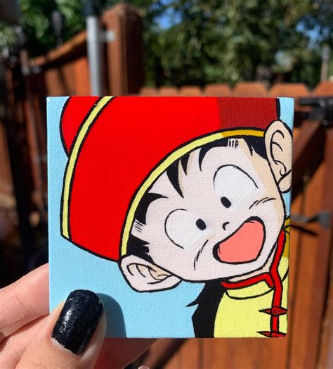 Mini Gohan Painting By Me Reference In Comments Rdbz90s