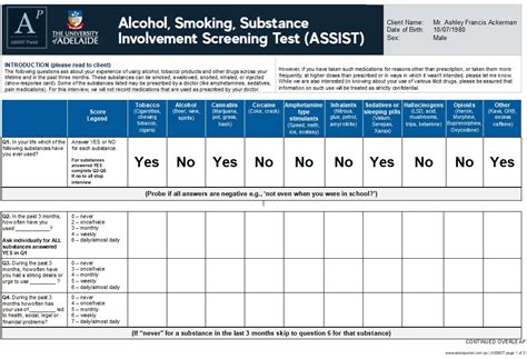 Identifying And Responding To Substance Abuse Disorders The Assist