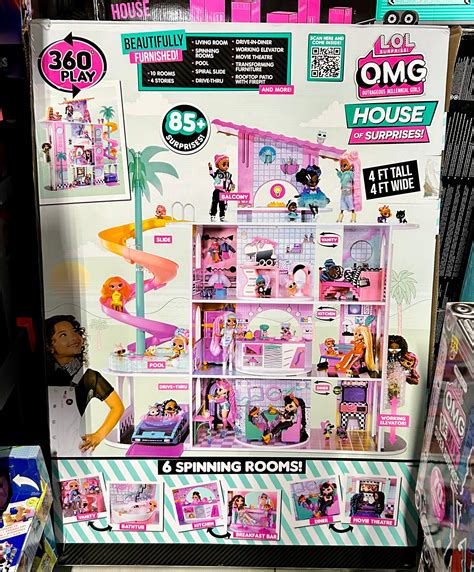 Lol Surprise Omg House Of Surprises 85 Surprises 4 Ft Tall Playset 5
