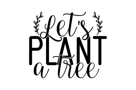 Lets Plant A Tree 2 Graphic By Mninishat · Creative Fabrica