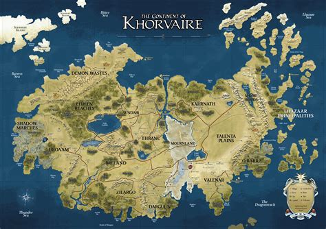 Eberron Map