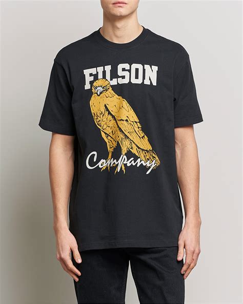 Filson Pioneer Graphic T Shirt Black At