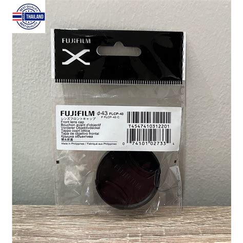 Lens Cap Fuji Flcp ขนาด 39 77mm Ii Genuine เช็คขนาดให้ถูกต้องก่อนสั่ง