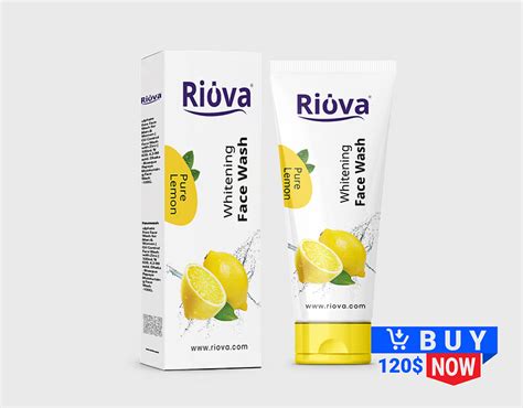 Facewash Label Design With Cosmetic Tube And Box Psd Mockup By Kawsar