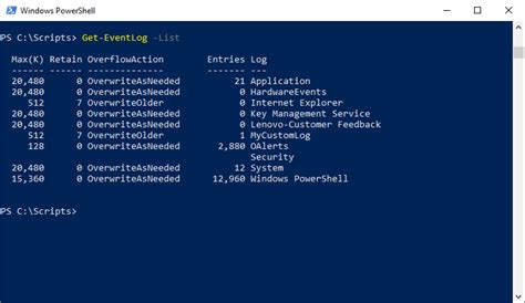how to clear all event logs using powershell sharepoint diary