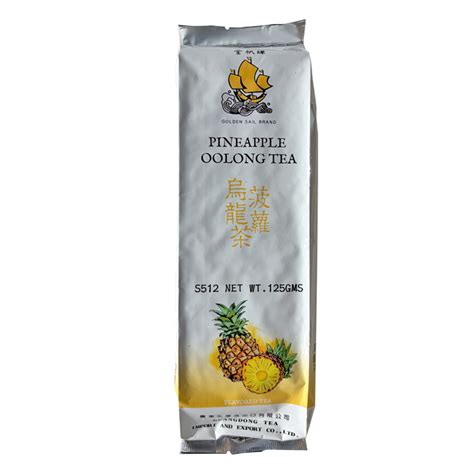 Golden Sail Pineapple Oolong Tea 12x125g Bag Liroy Bv
