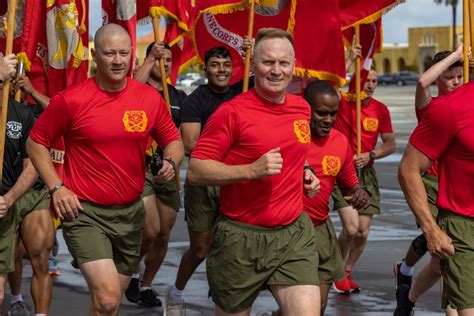 Dvids Images Charlie Company Motivational Run Image 7 Of 9