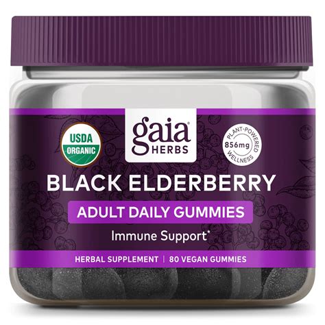 Black Elderberry Adult Daily Gummies Supplements Shop Imi Hong Kong