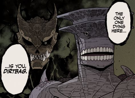 Hes Behind Me Isnt He 》 • Kaiju No8 Vs No9 Manga Coloring R
