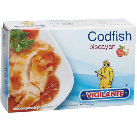 Vigilante Cod Biscayan Sauce 115g Exclusive Food Houses