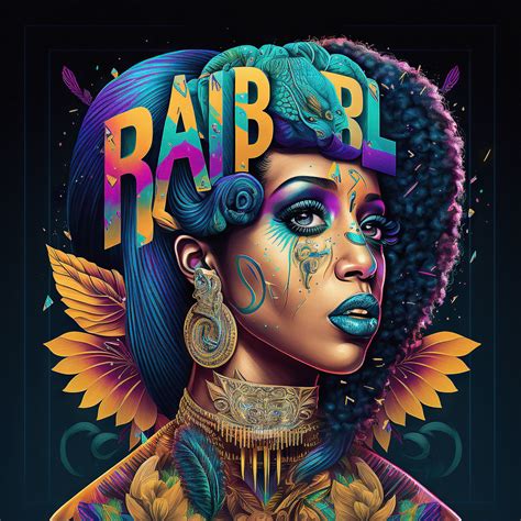 Cardi B Fake Ai Generated Album Cover Concepts Behance