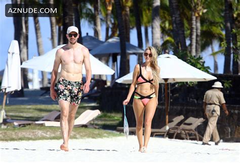 Una Healy Sexy With David Breen On Their First Holiday In Mauritius Aznude