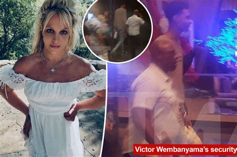 Victor Wembanyama Didnt Know Britney Spears Was In Slap Incident